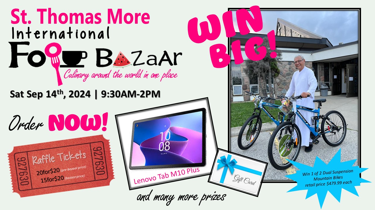 International Food Bazaar – Saint Thomas More Parish
